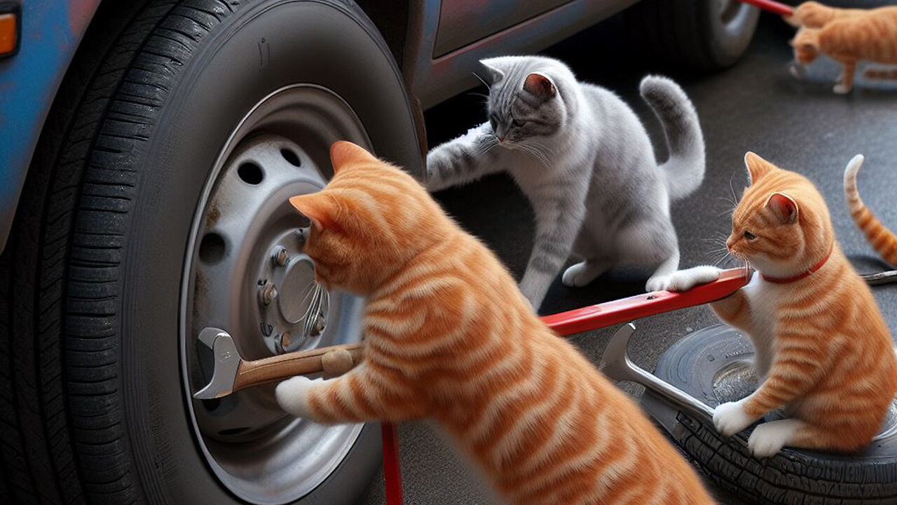 Cats Doing Human Things Ai Images