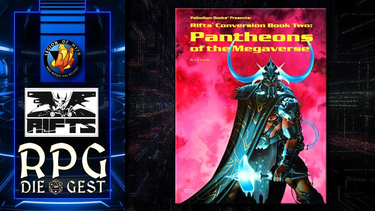Rifts Conversion Book Two: Pantheons of the Megaverse - What are gods ...