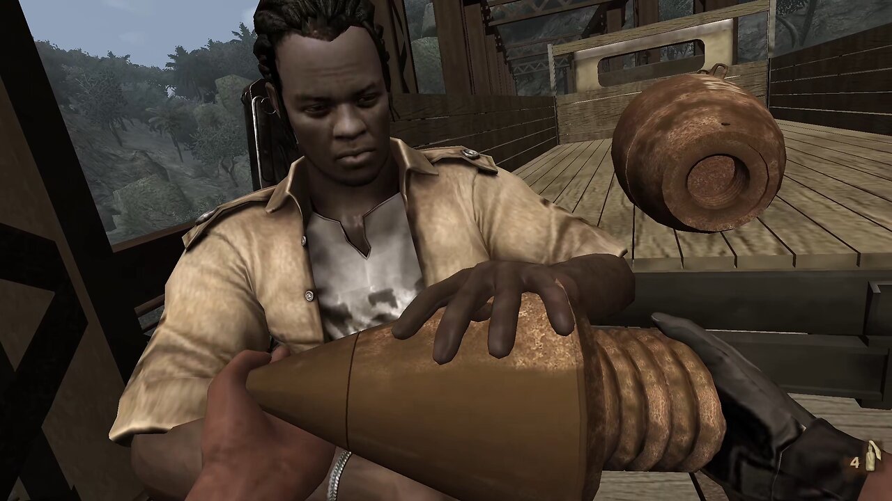 Far Cry 2 - Salvage and rail bridge missions - map Bowa Sako (Southern ...