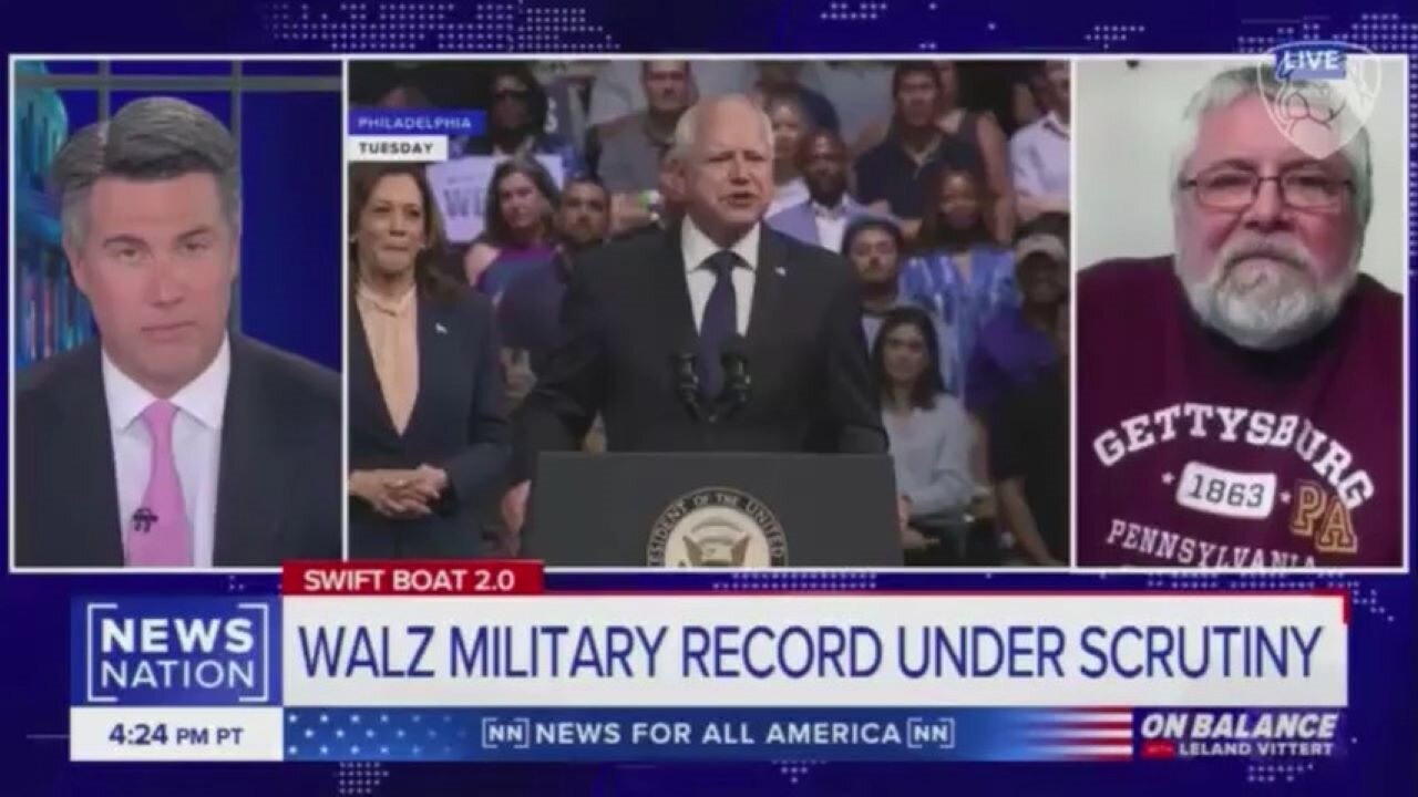 Leland Vittert Up Ends Walz Character Witness With Walz's Own Words