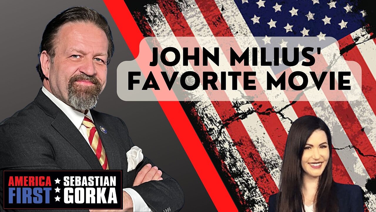 John Milius' favorite movie. Amanda Milius with Sebastian Gorka on ...