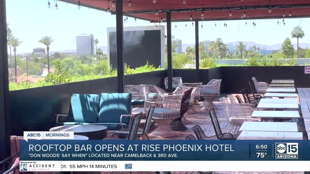 Don Woods' Say When, new rooftop bar and lounge, opens at Rise Phoenix ...