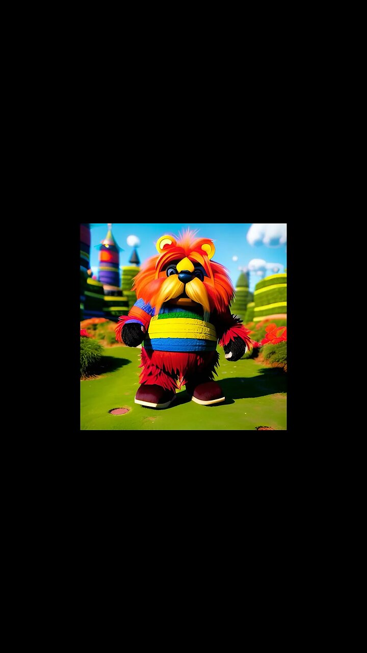 The Lorax fused with Freddy Fazbear #thelorax #freddyfazbear #wonderapp