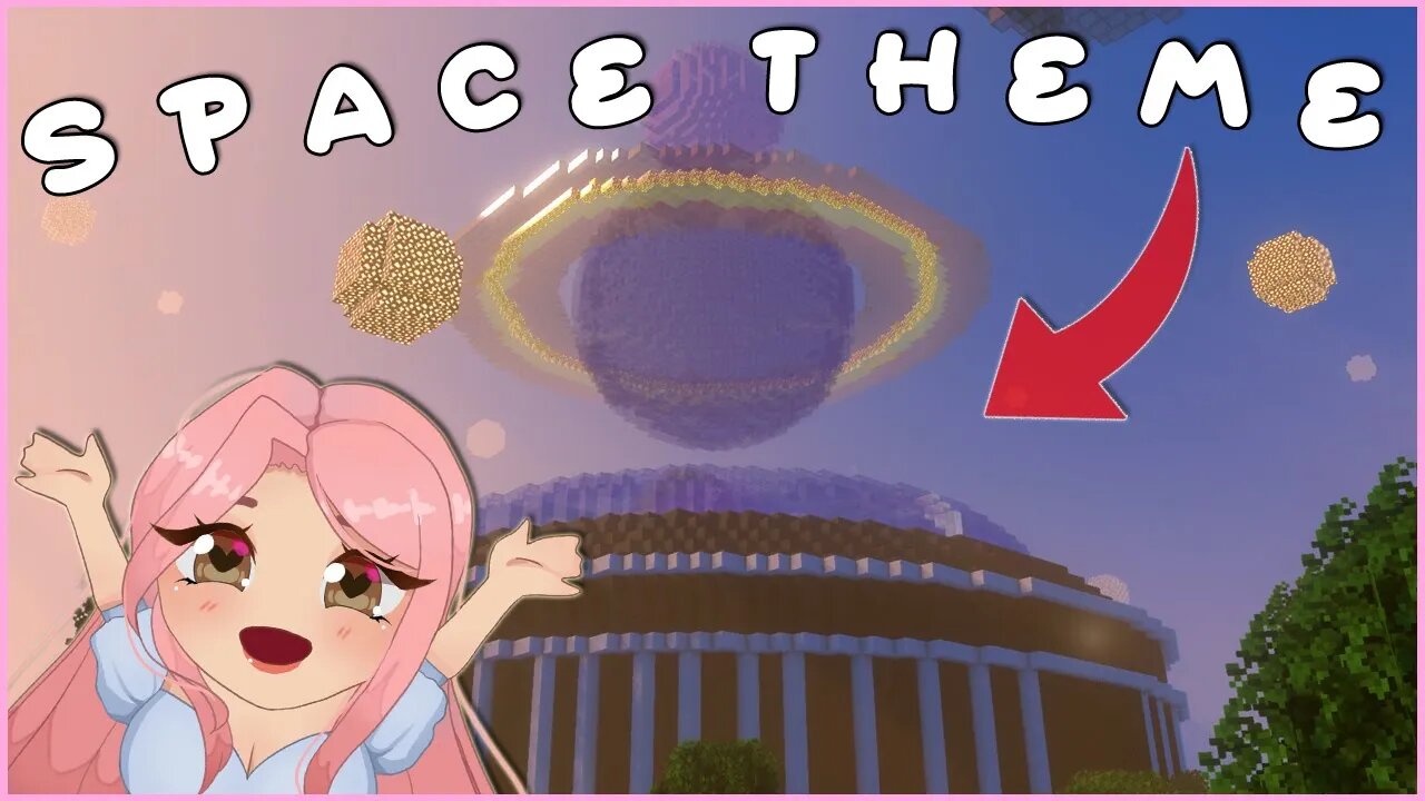 Minecraft SMP World Tour : Aesthetic SpaceCore Ball Venue