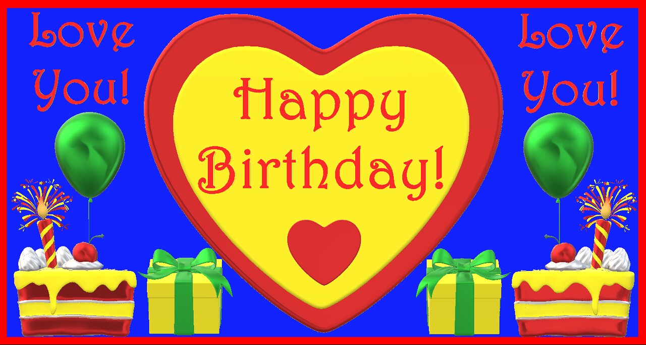 Happy Birthday 3D - Happy Birthday - Happy Birthday To You - Happy ...