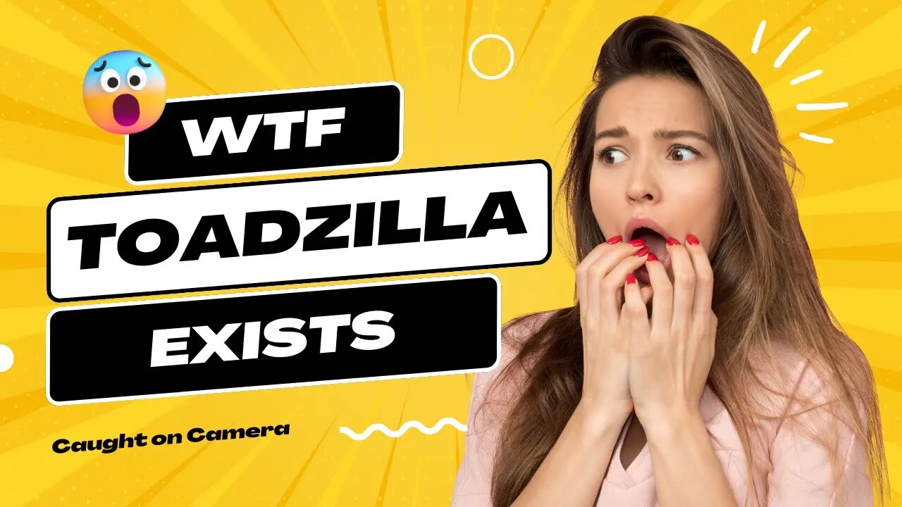 "Biggest Toad Ever Found: Monster Toad" TOADZILLA #Shorts