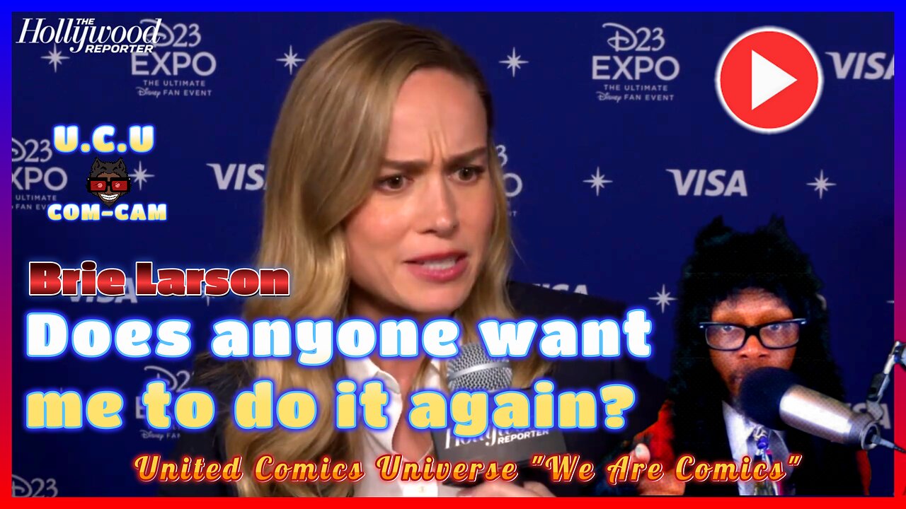 Com-Cam: Brie Larson, NO WE DON'T!!! #shorts Ft. Fenrir Moon "We Are ...