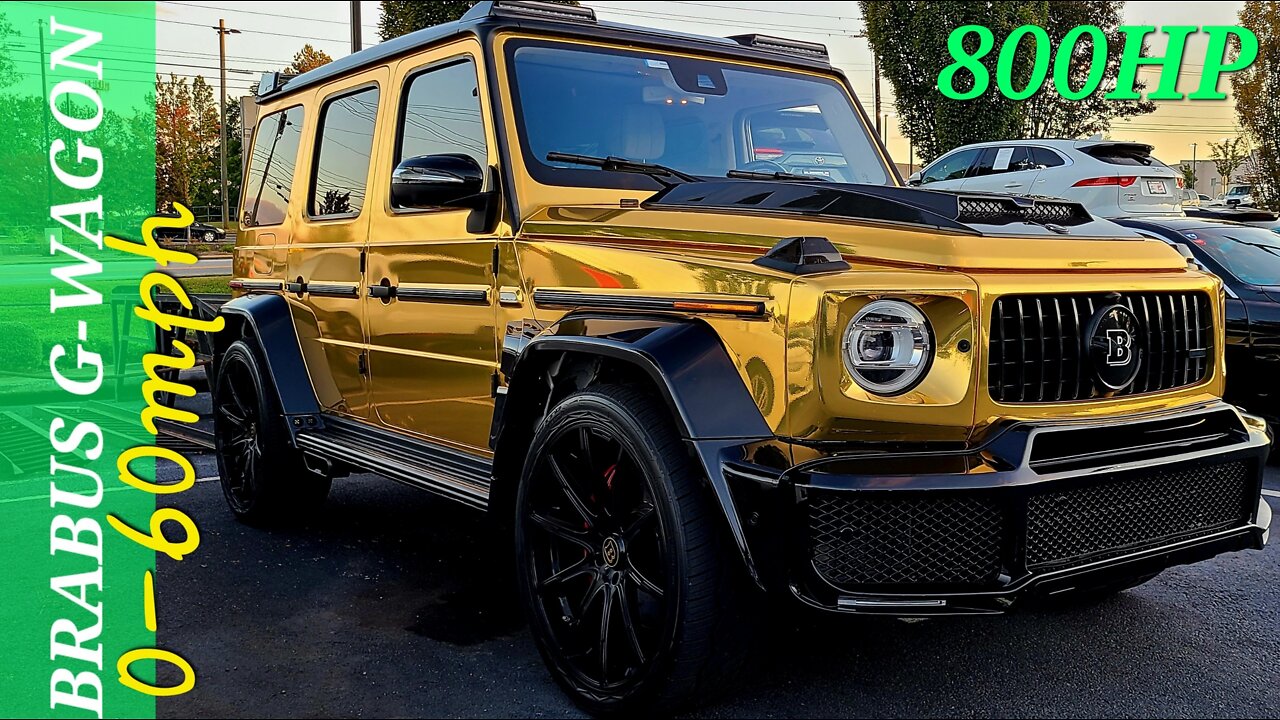 BRABUS G63 AMG 800hp 0-60mph