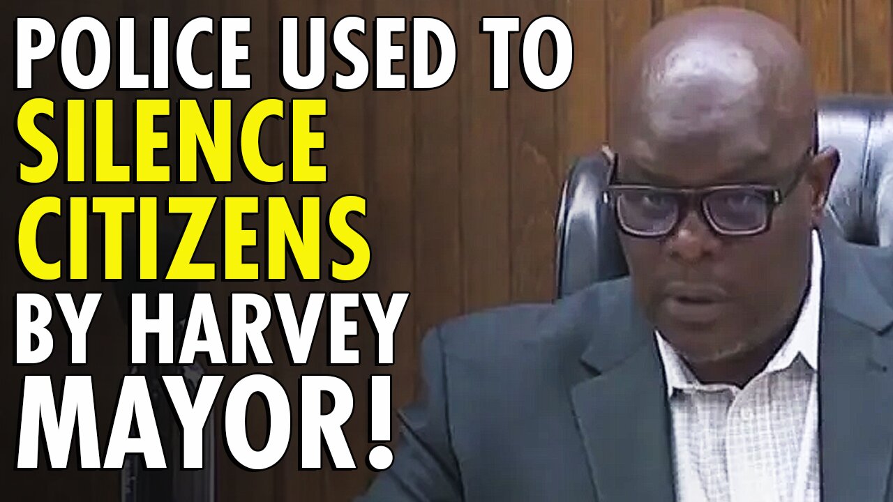 Mayor of Harvey, IL orders police to remove entire audience at City ...