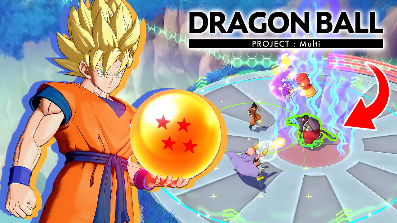 🔴 LIVE DRAGON BALL PROJECT: MULTI BETA GAMEPLAY 🐉 4 VS 4 TEAM BATTLE MOBA