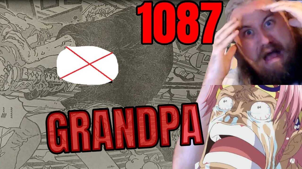 One Piece Chapter 1087 Reaction Garp vs Blackbeard Crew Garp DIES ...