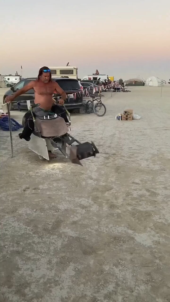 Who rides their Onewheel at Burning Man? 🏜️
