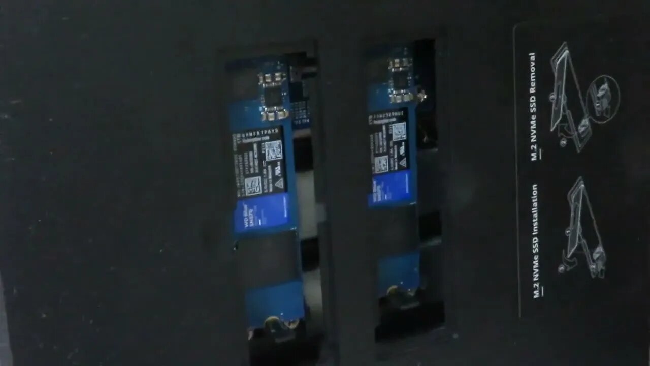 2x SSDs NVMe Western Digital 1TB WD Blue SN570 Gen3 x4 PCIe 8GB/s M.2 ...