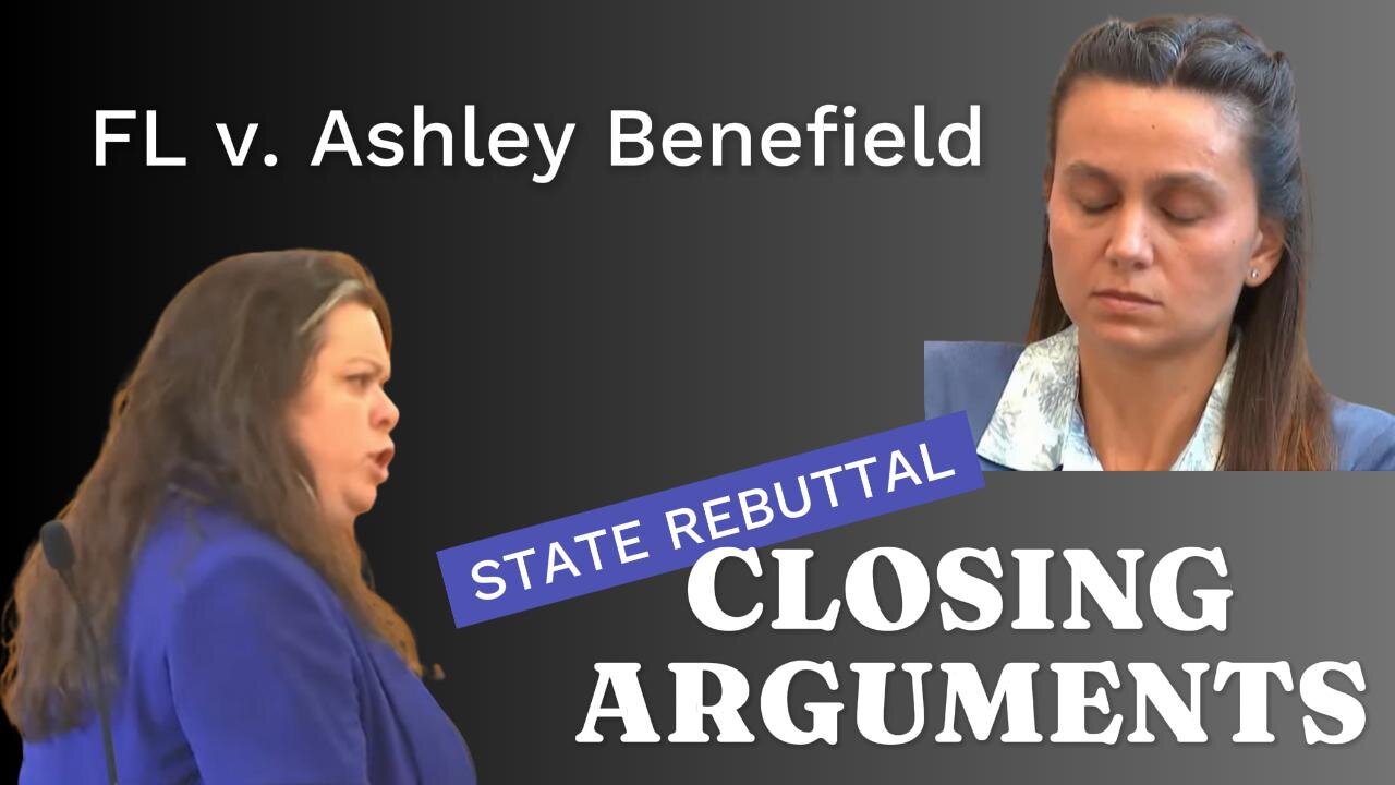 🔴Closing Arguments Rebuttal Ashley Benefield Black Swan Murder Trial ...