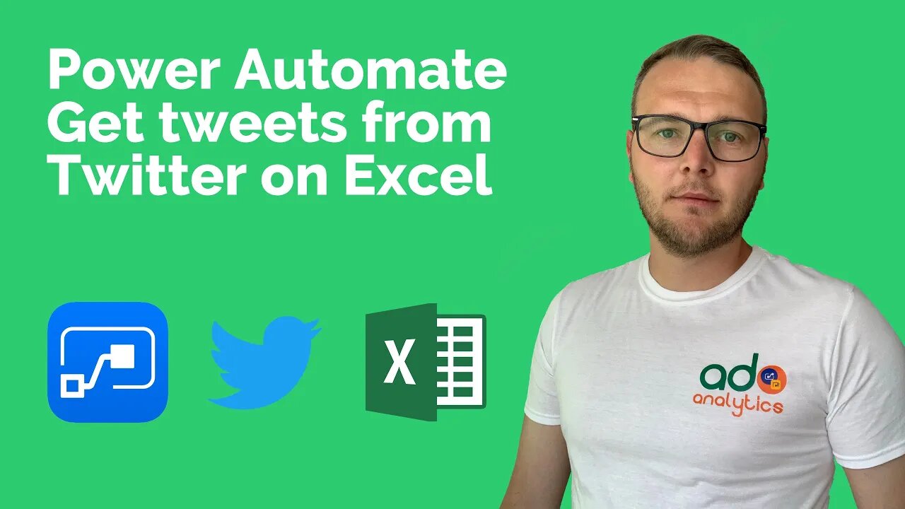 Power Automate - Get tweets from Twitter on Excel
