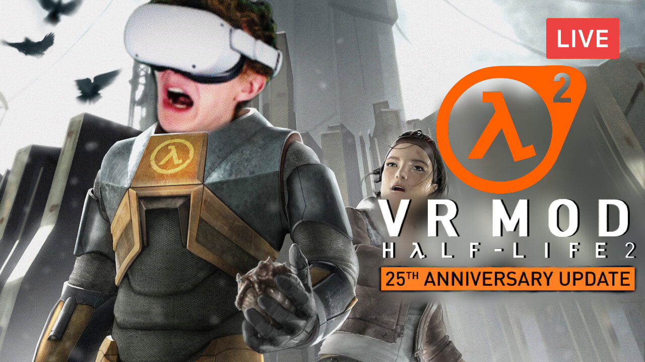 VR MAKES THIS GAME HARD :: Half-Life 2: VR MOD :: FINISHING THE GAME {18+}