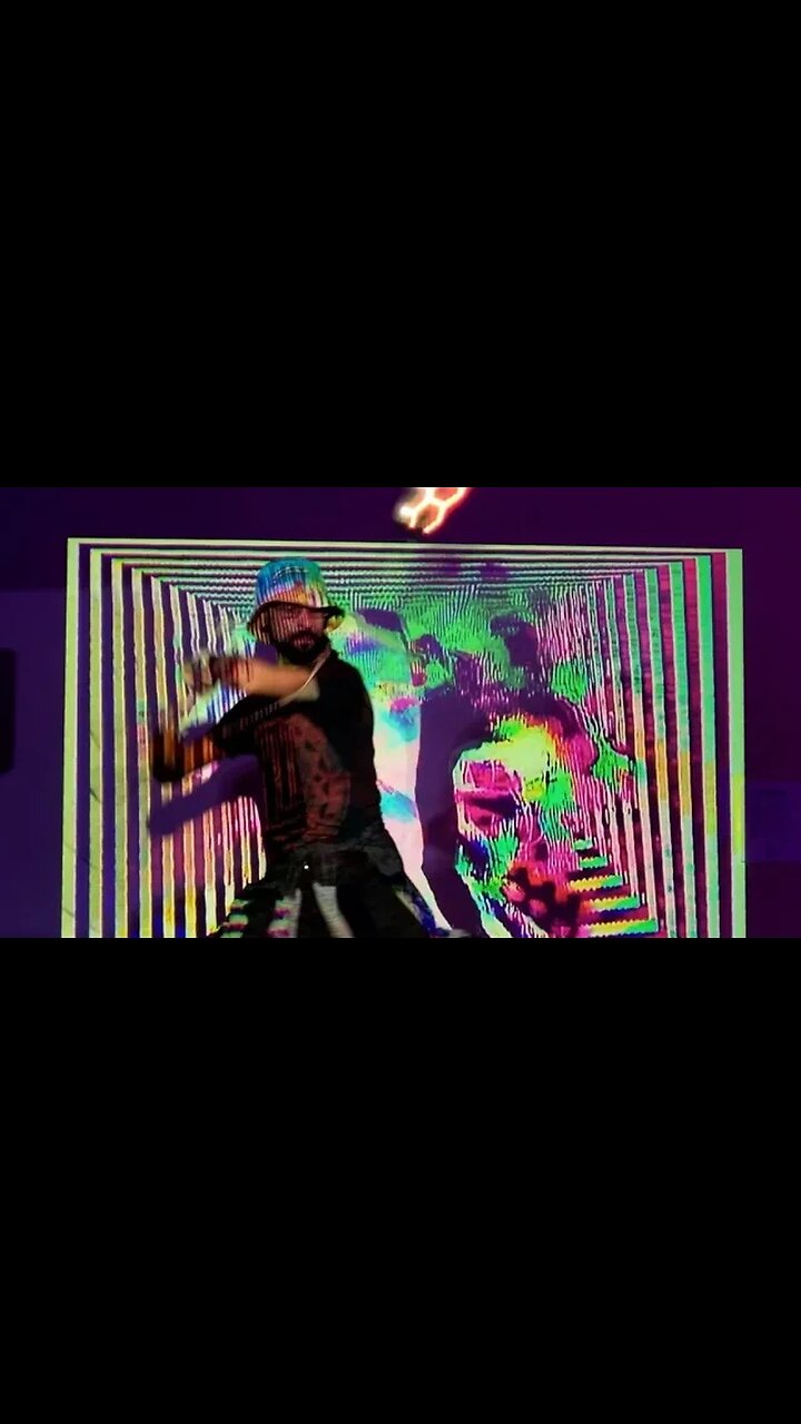 NeoFlowArt LED Rope Dart X Interactive Projection Feedback