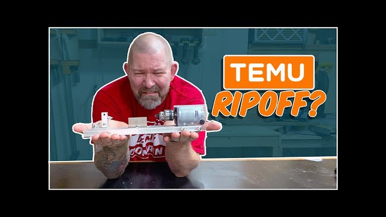 I Bought A TEMU Lathe! RIPOFF or Legit Woodworking Tool?