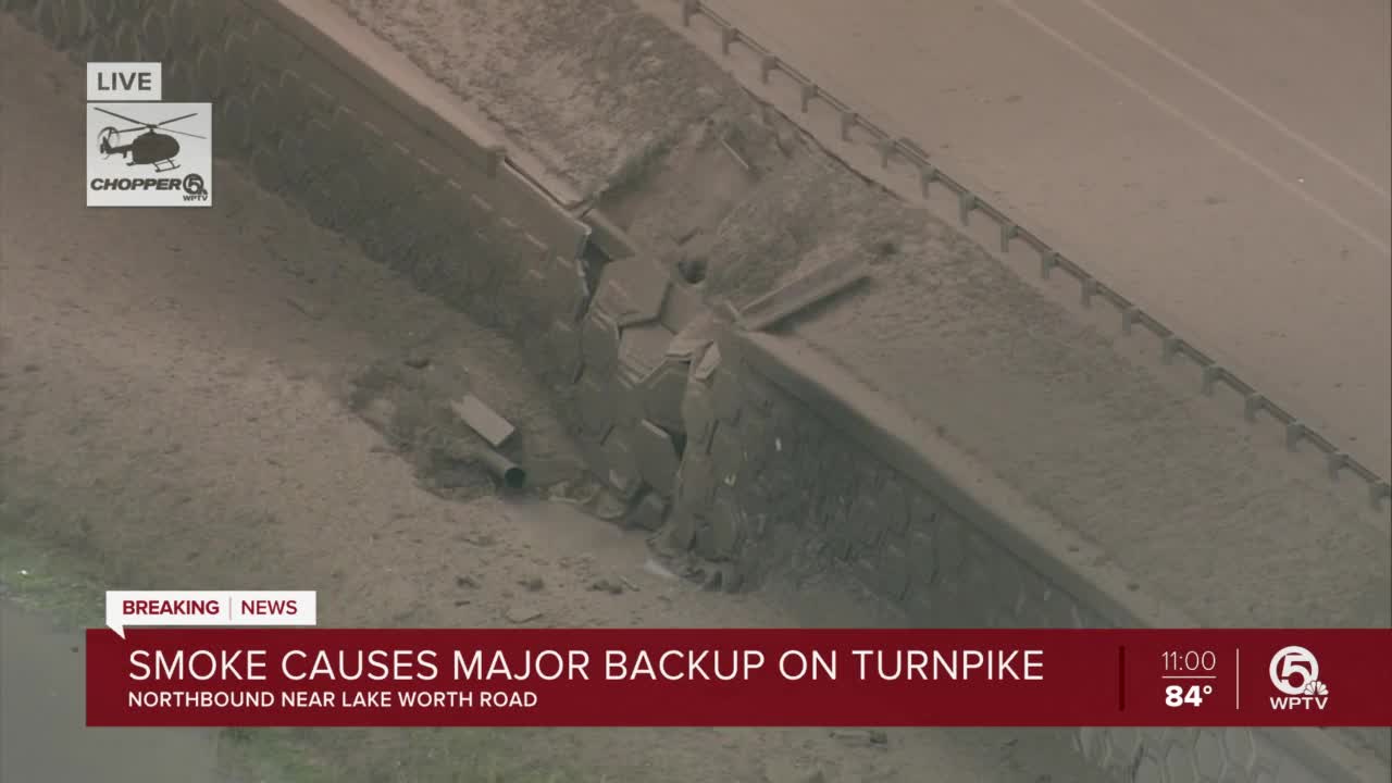 Ruptured gas line shuts down all north and southbound lanes of Florida ...