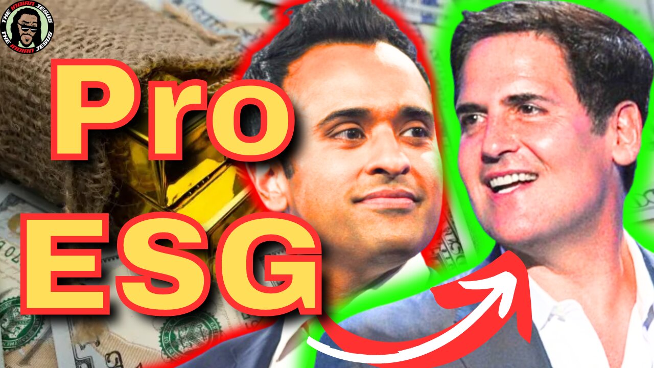 "Its JUST MONEY!" Mark Cuban MELTS When Vivek Talks ESG, MAGA, & Climate Change