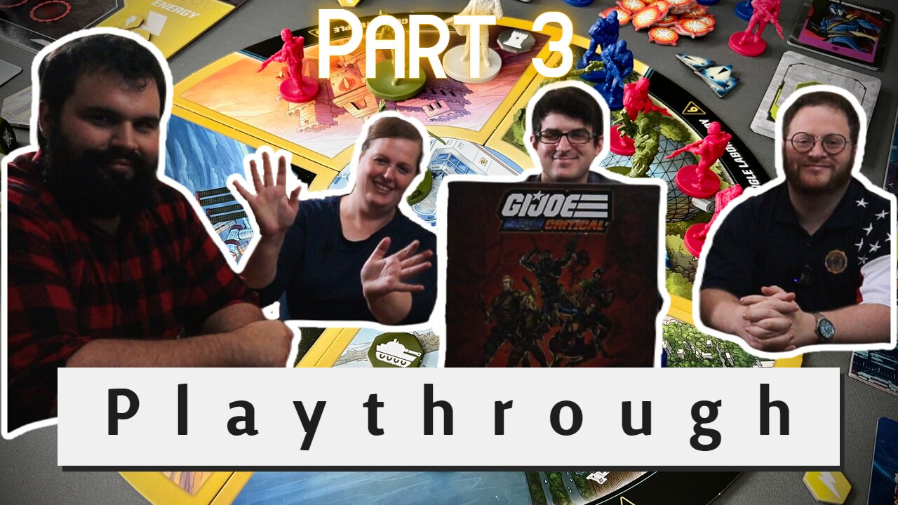 GI Joe Mission Critical: Playthrough: Part 3 Board Game Knights of the ...