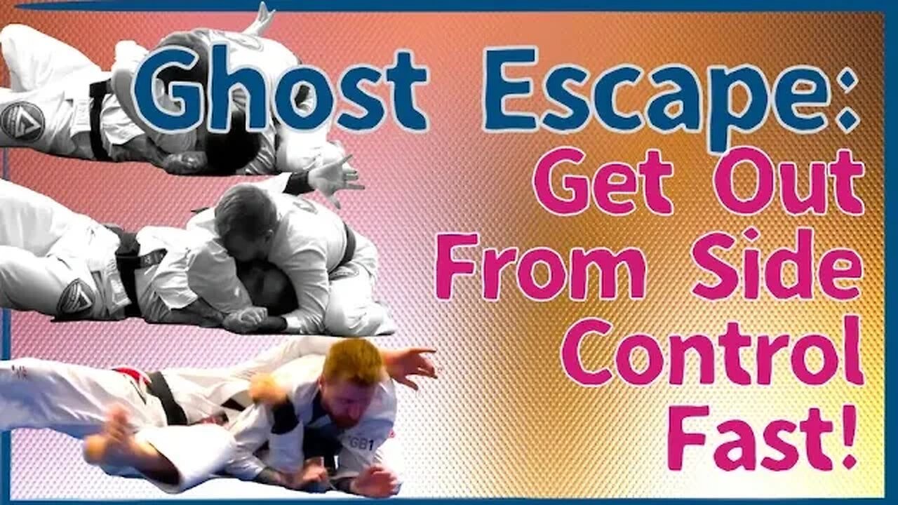Ghost Escape. A Surprise Escape From Under Side Control. Training with ...