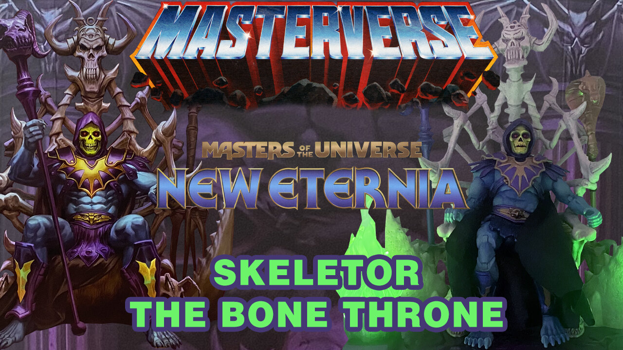 Skeletor & the Bone Throne - Masterverse New Eternia - Unboxing & Review