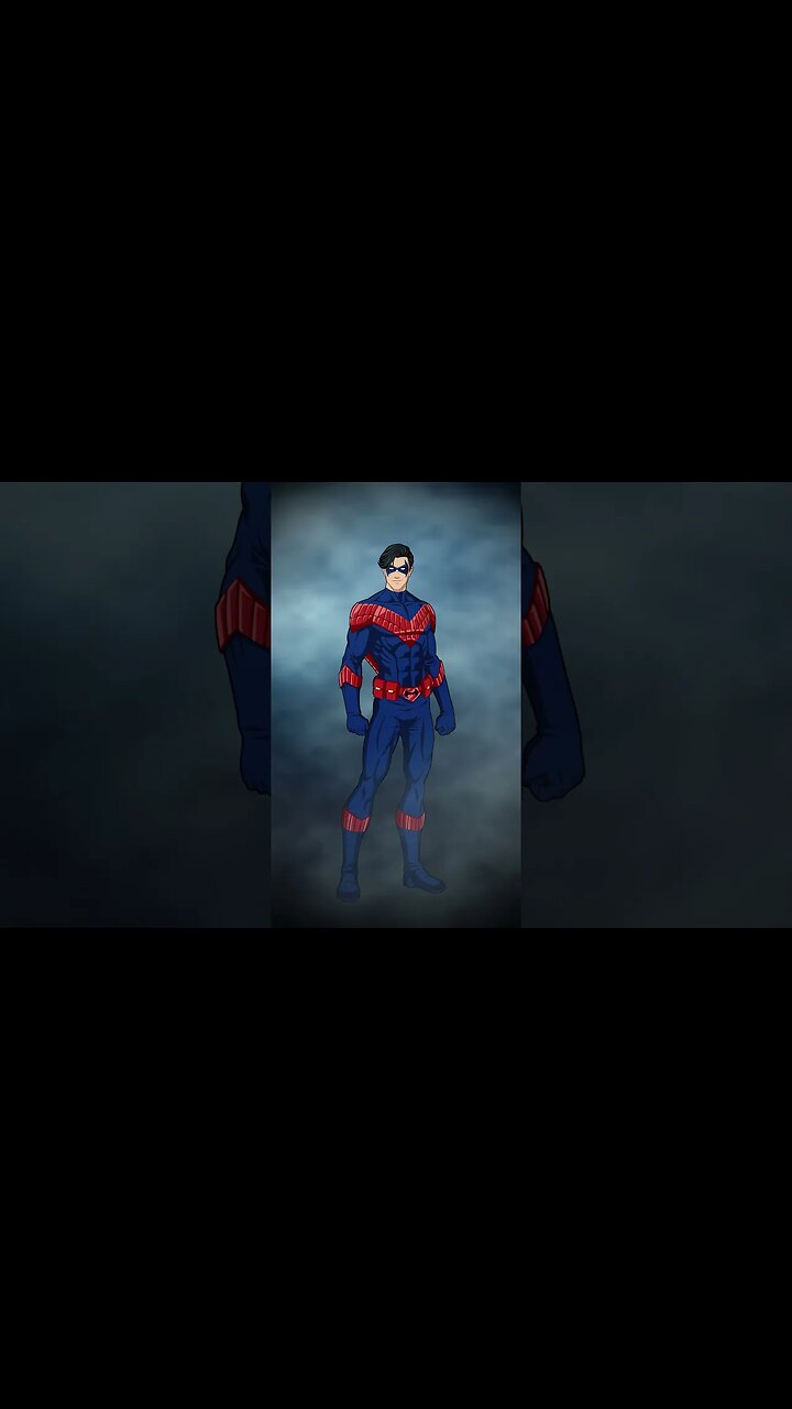 #Nightwing (90s) Red and Blue #shorts