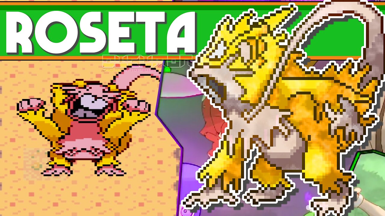 Pokemon Roseta - Spanish Fan-made Game is divided into the so-called ...