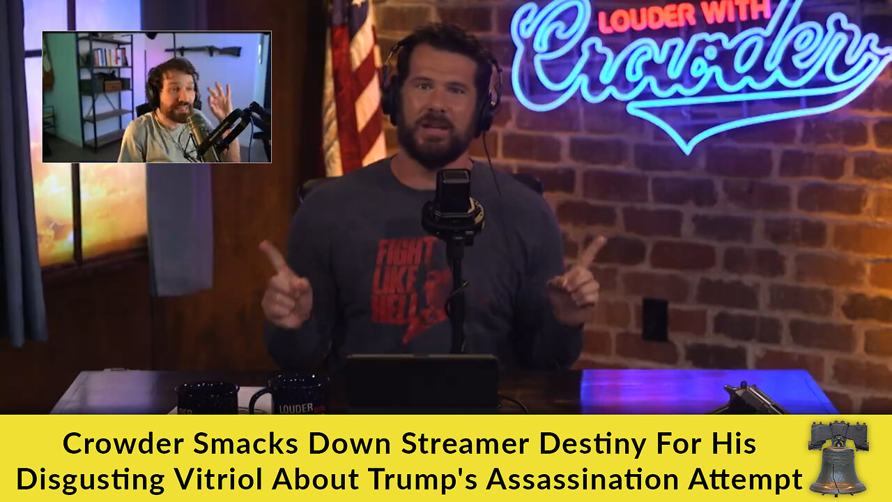 Crowder Smacks Down Streamer Destiny For His Disgusting Vitriol About ...