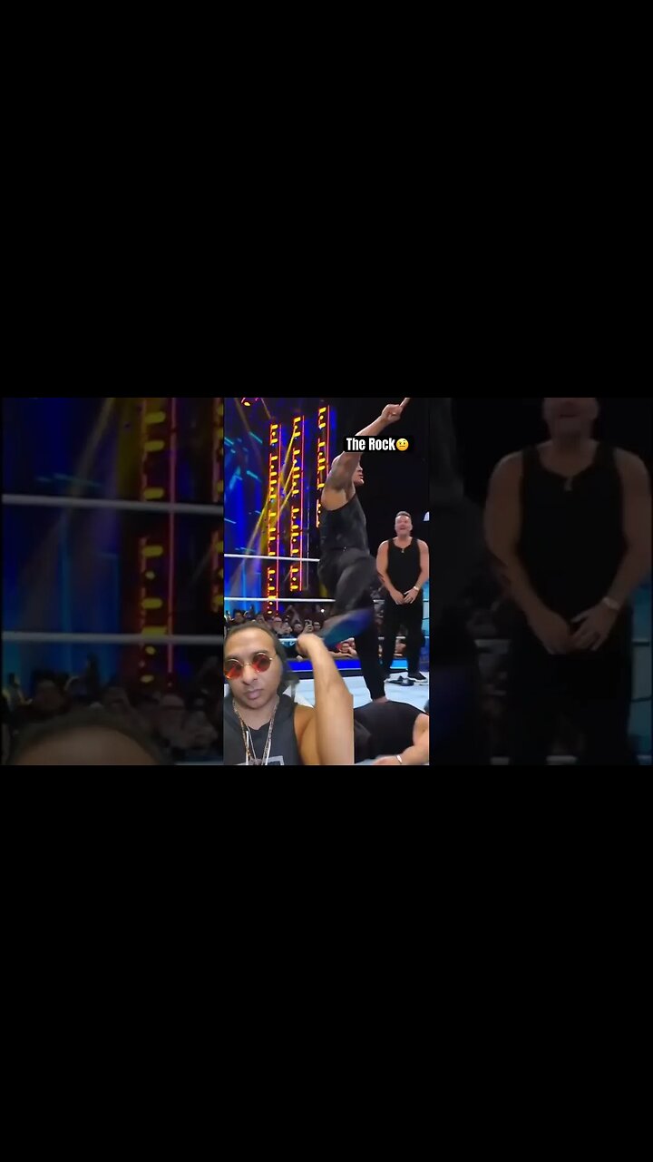 The Rock Peoples Elbow 🤨🤯 Austin Theory Pat McAfee WWE Smackdown