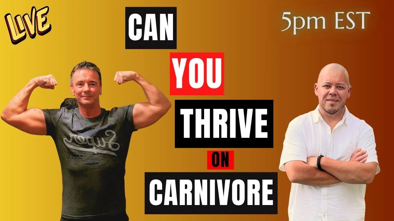 @CoachStephen & @IntentionalCarnivore Can you thrive on Carnivore # ...