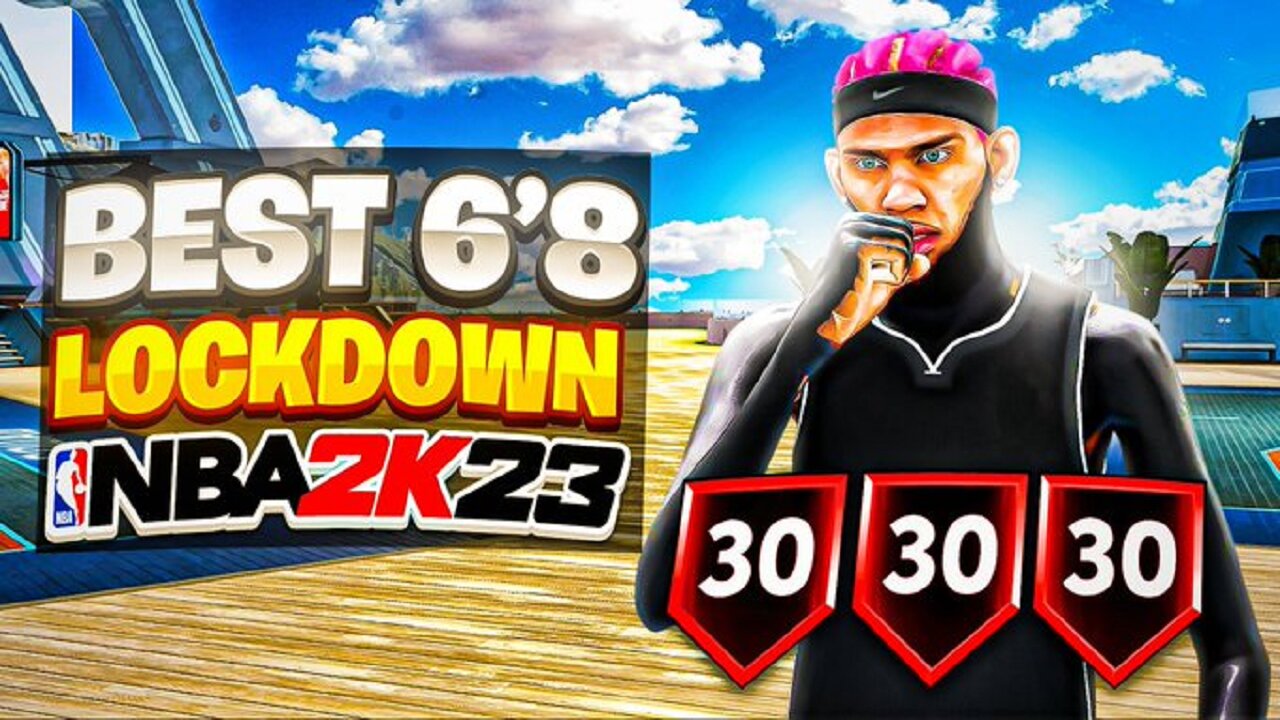 *NEW* BEST LOCKDOWN BUILD IN NBA 2K23 CURRENT GEN BUILD + BEST BADGES ...