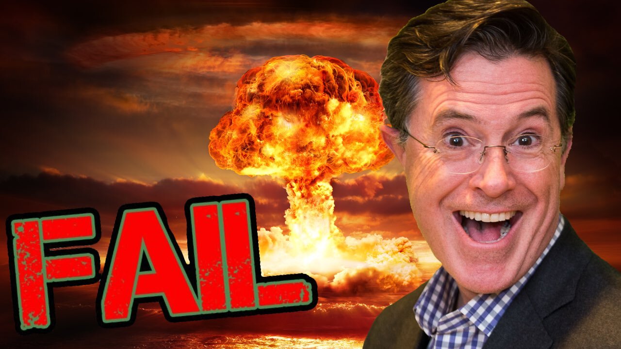 Everyone HATES Stephen Colbert! Hollywood Strike announcement gets ...