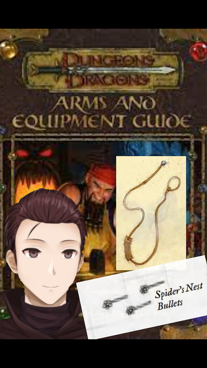 Spider bullets for Slings! Wacky 3.5 Magic Items!