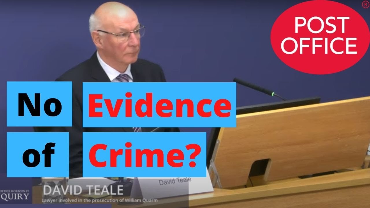 David Teale - Post Office Inquiry