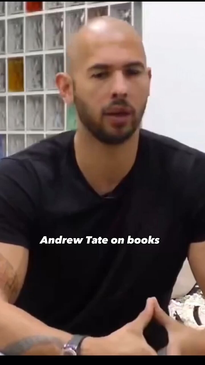 Andrew tate on books