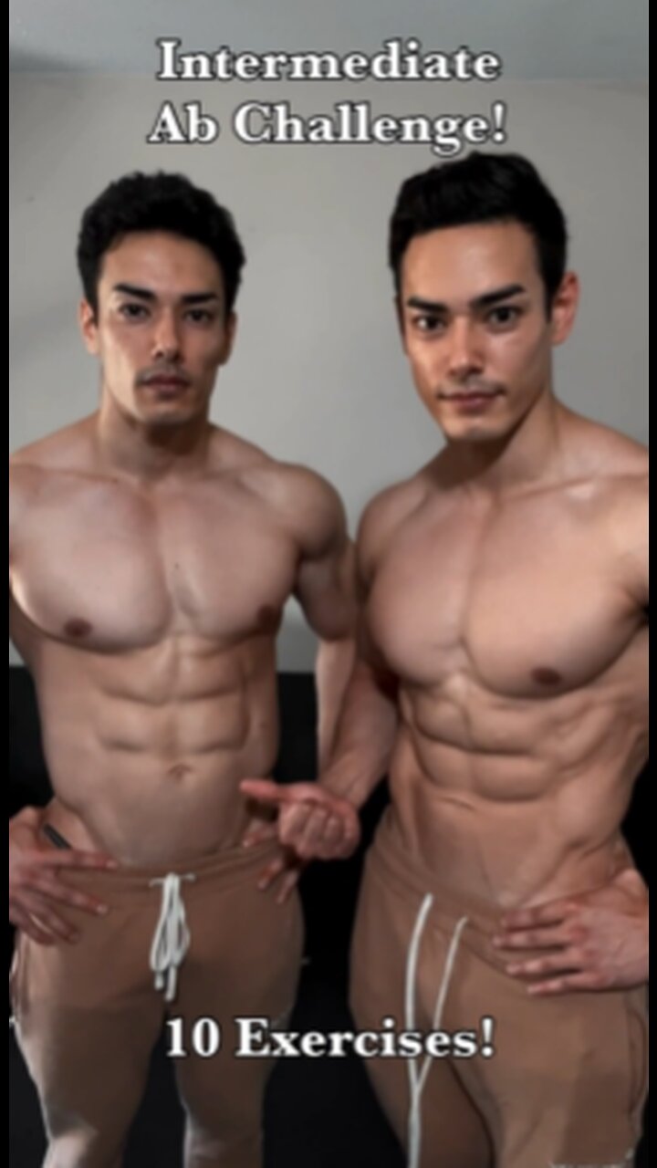 Intermediate Ab Workout Challenge! (10 Exercises)