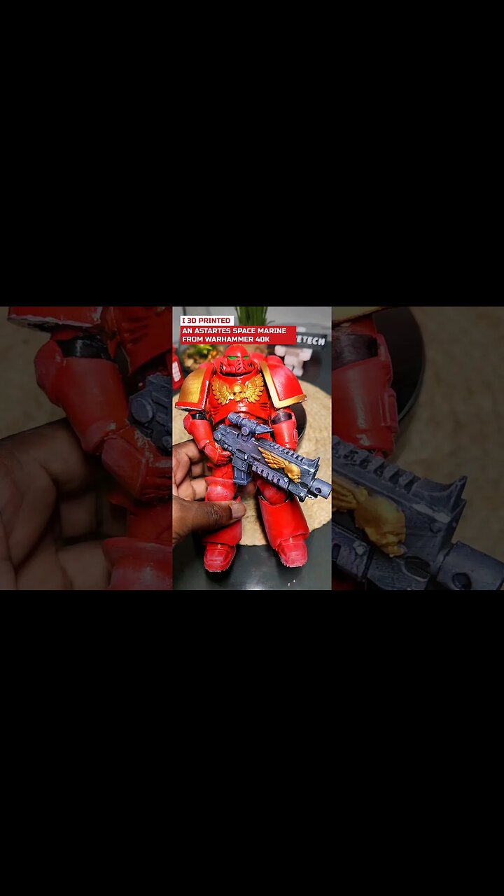 I 3D-printed Astartes: The Space Marines of Warhammer 40k #3dprinting # ...