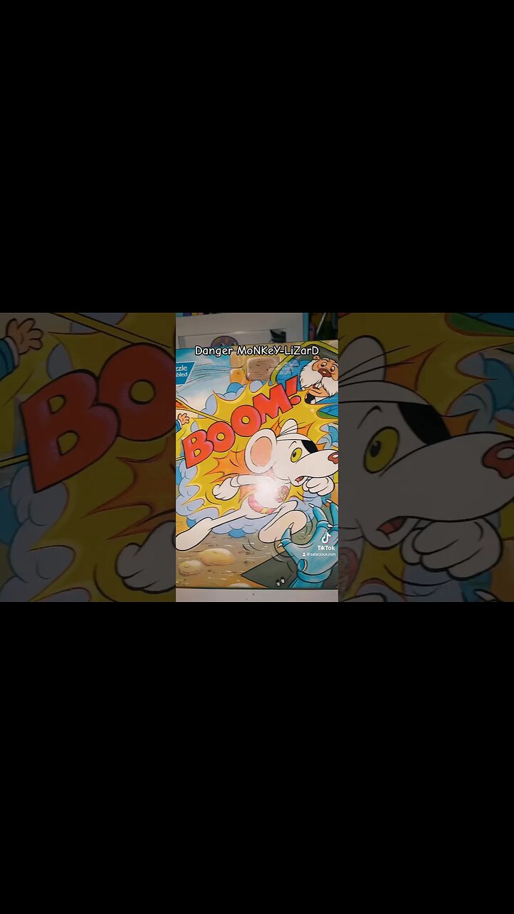 Danger Mouse (Vinatege 1980s St Michael 60 Piece Puzzle)