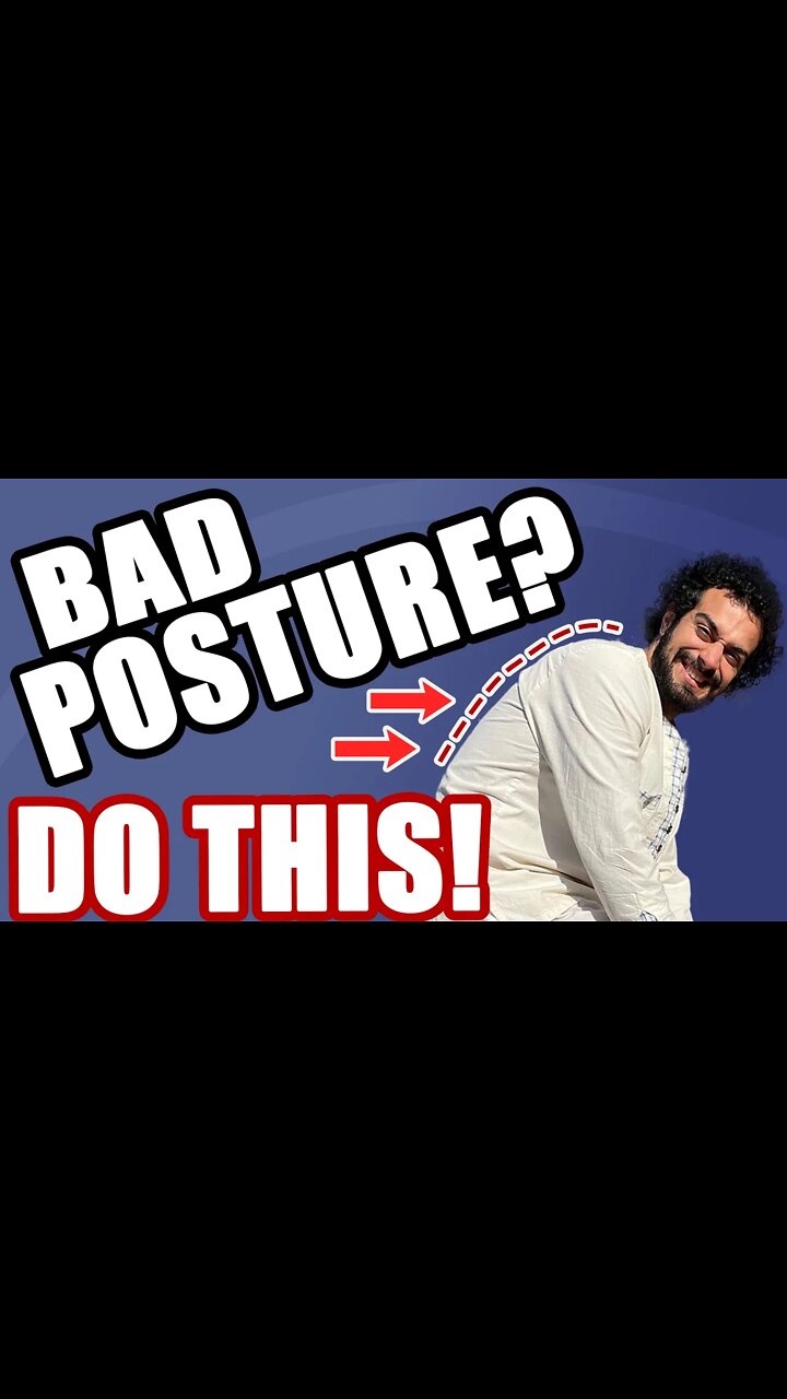 How To Fix Upper Back Rounding Now (Posture Correction)