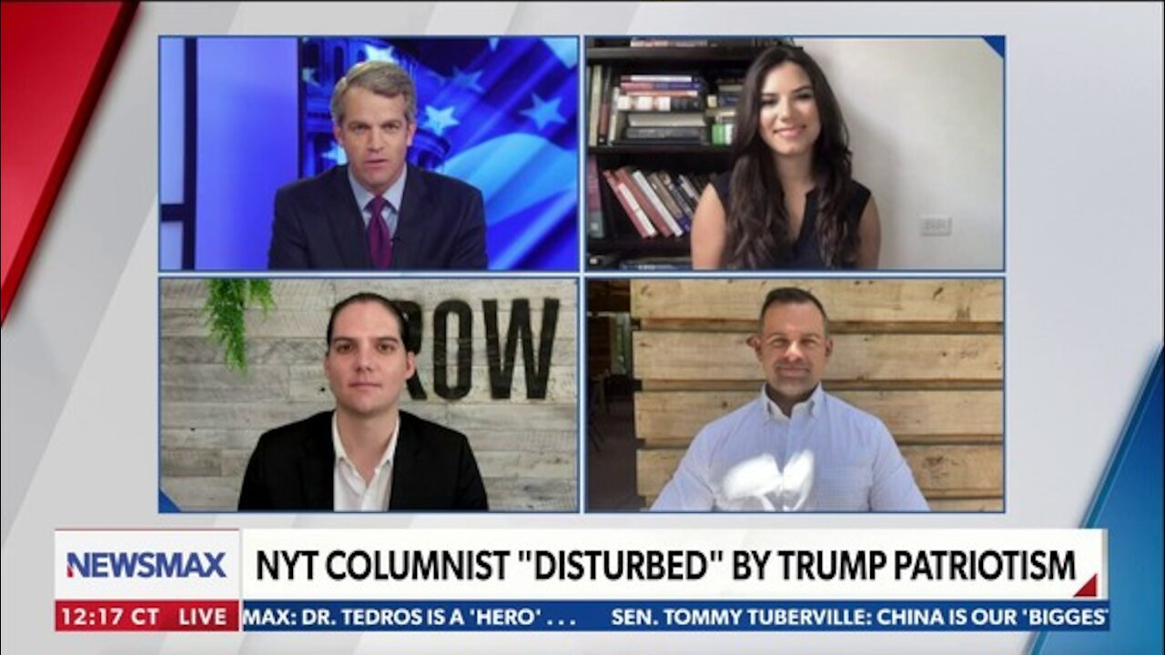 NYT Columnist "Disturbed" by Trump Patriotism