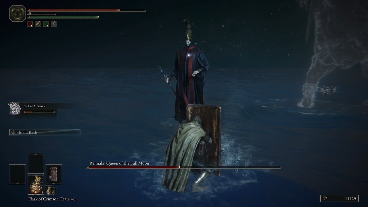 Elden Ring SHIELD RUN | Rennala, Queen of the Full Moon