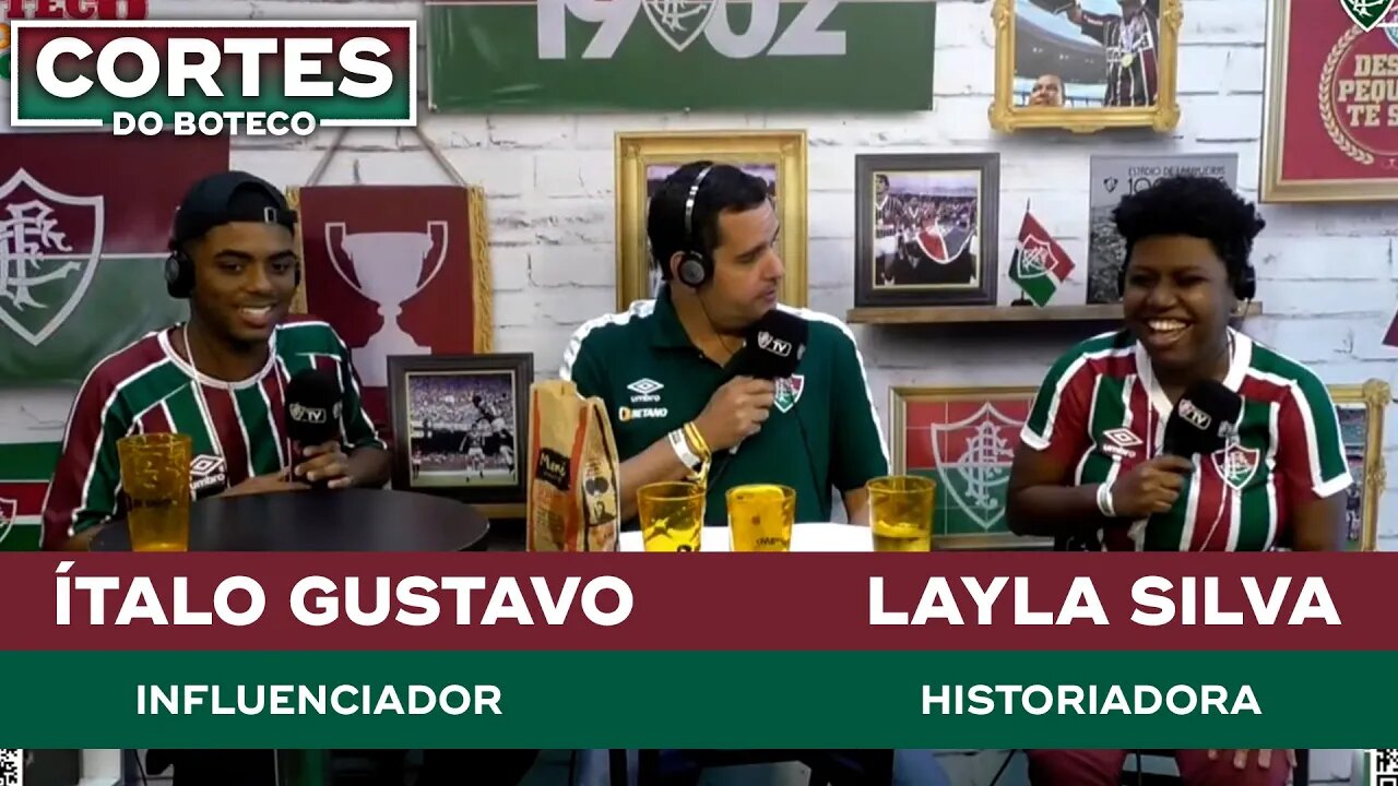 ÍTALO GUSTAVO E LAYLA SILVA FALAM SOBRE A SÉRIE "HERDEIROS DE CHICO GUANABARA" NO BOTECO TRICOLOR