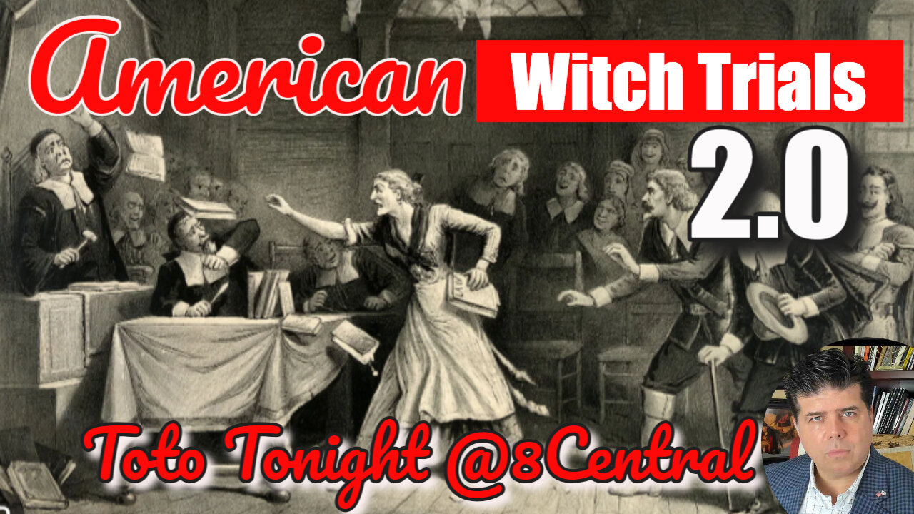Toto Tonight @8 Central "Unveiling History's Echo - The Witch trials 2. ...