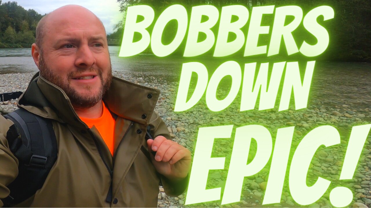#4K #PNW #COHO BOBBER DOWNS on eggs! EPIC!