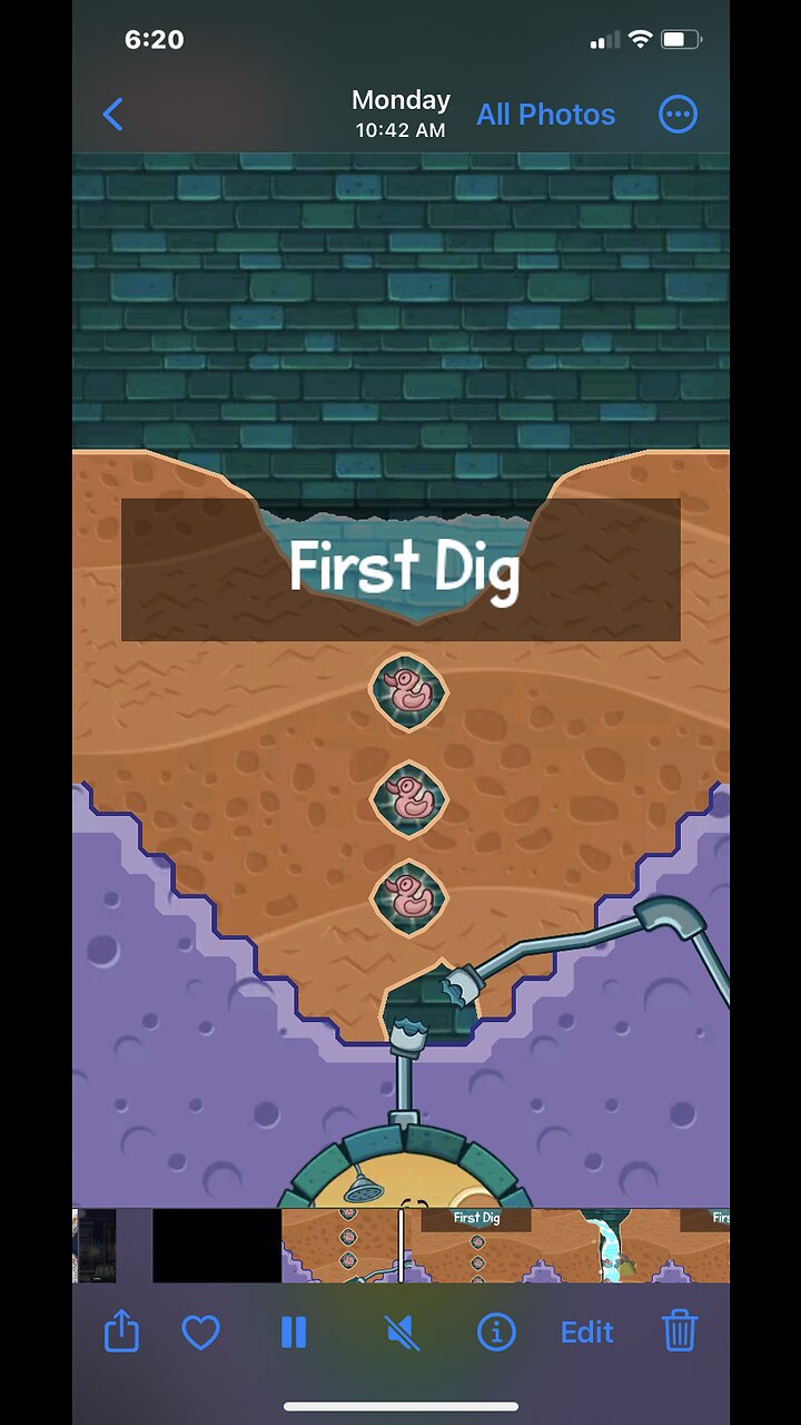 Where’s My Water 1-1 First Dig