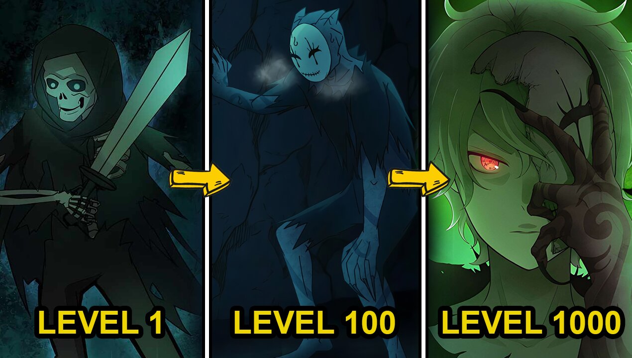 He Reincarnated As A Skeleton, But Evolves With Increasing Levels to ...