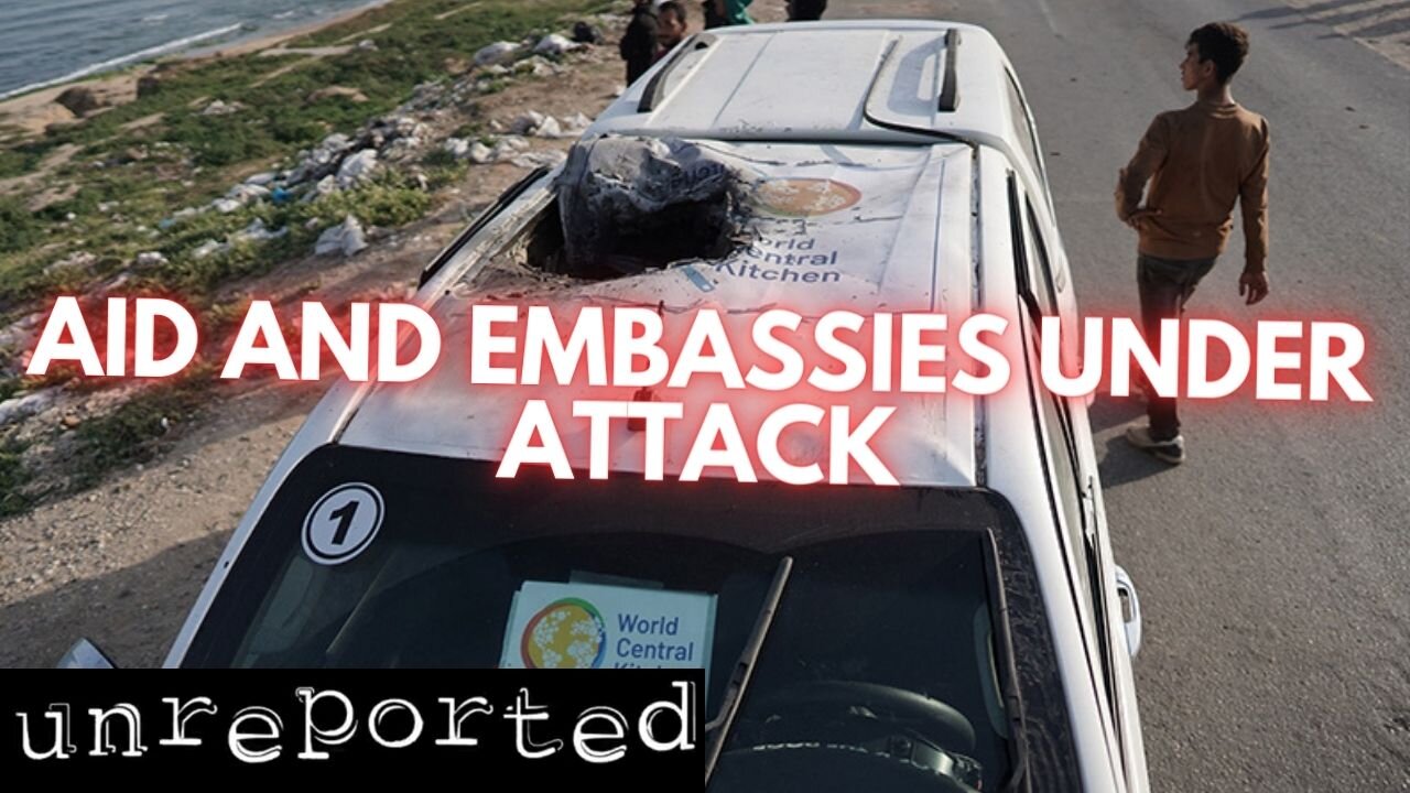 Unreported 92: Consulate Bombing, Aid Strike, Letitia James vs VDARE ...