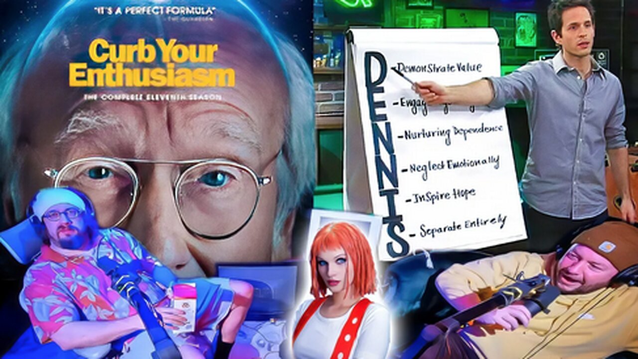 Sam Hyde Shows Nick Rochefort It's Always Sunny DENNIS System and Curb ...